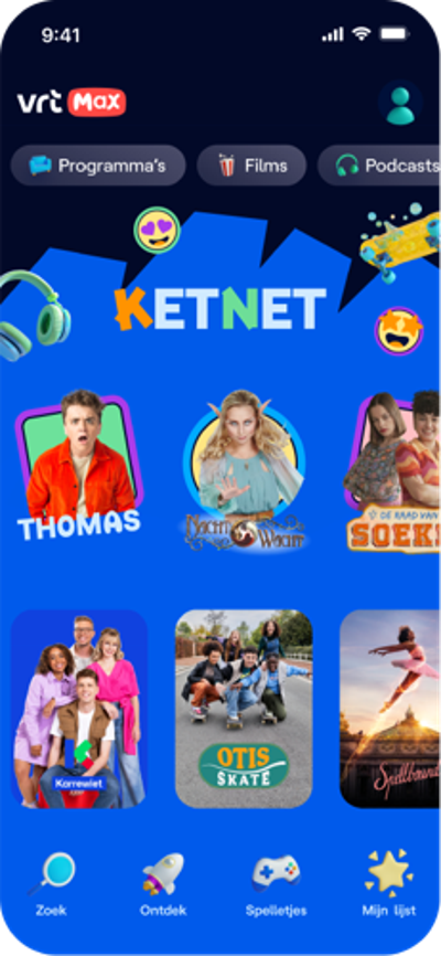 Hallo Kroket! Ketnet en Ketnet Junior zitten in een nieuw jasje